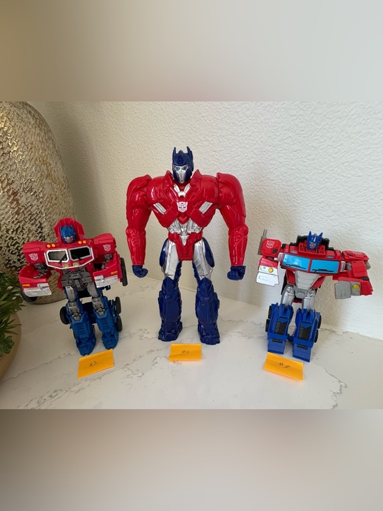 Toys | Action Figures Optimus Prime Sold As Set Of 3 | Poshmark
